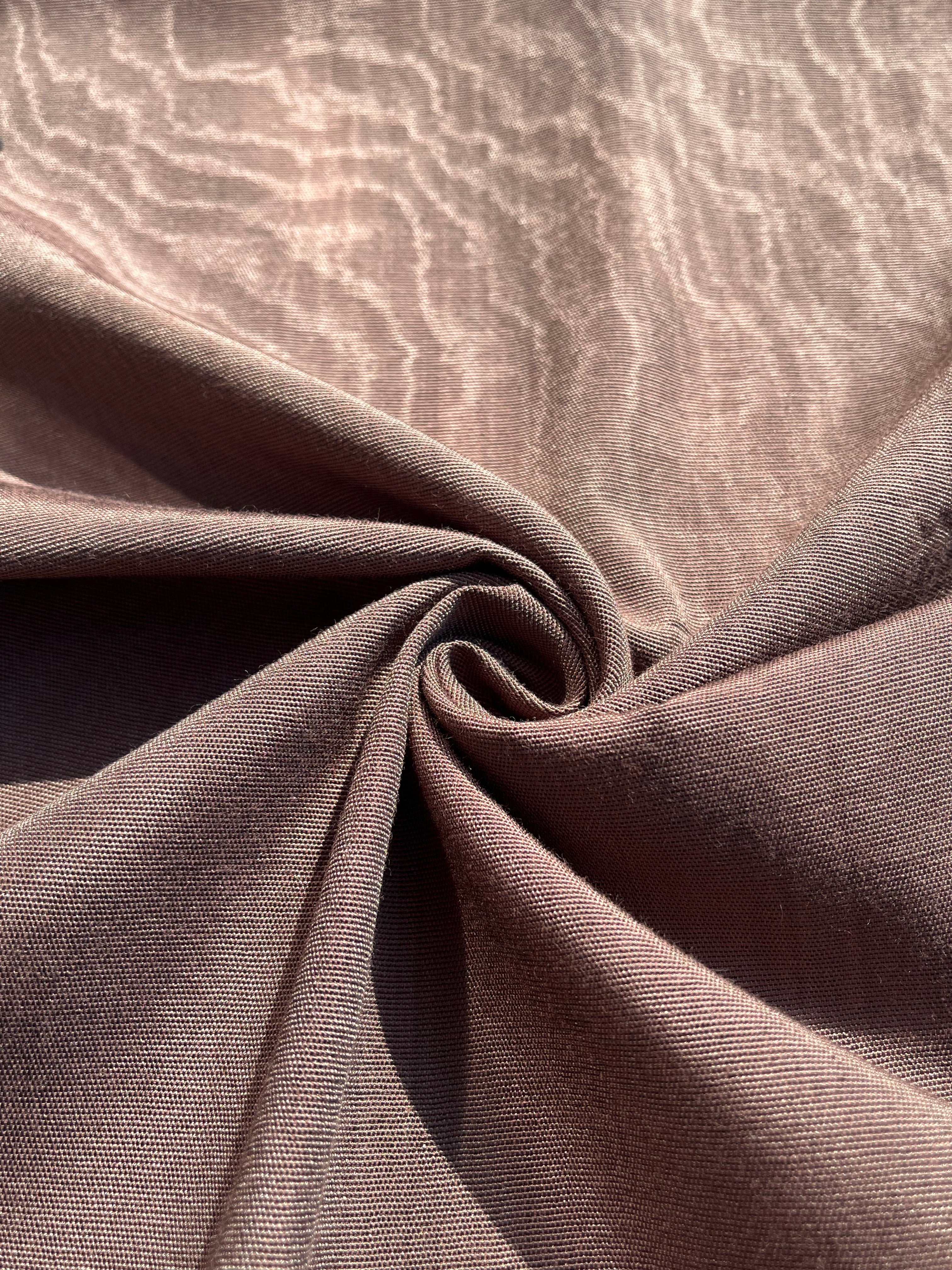 Light Brown Silk Moire Home Textile Interior Fabrics, Watermark Patter ...