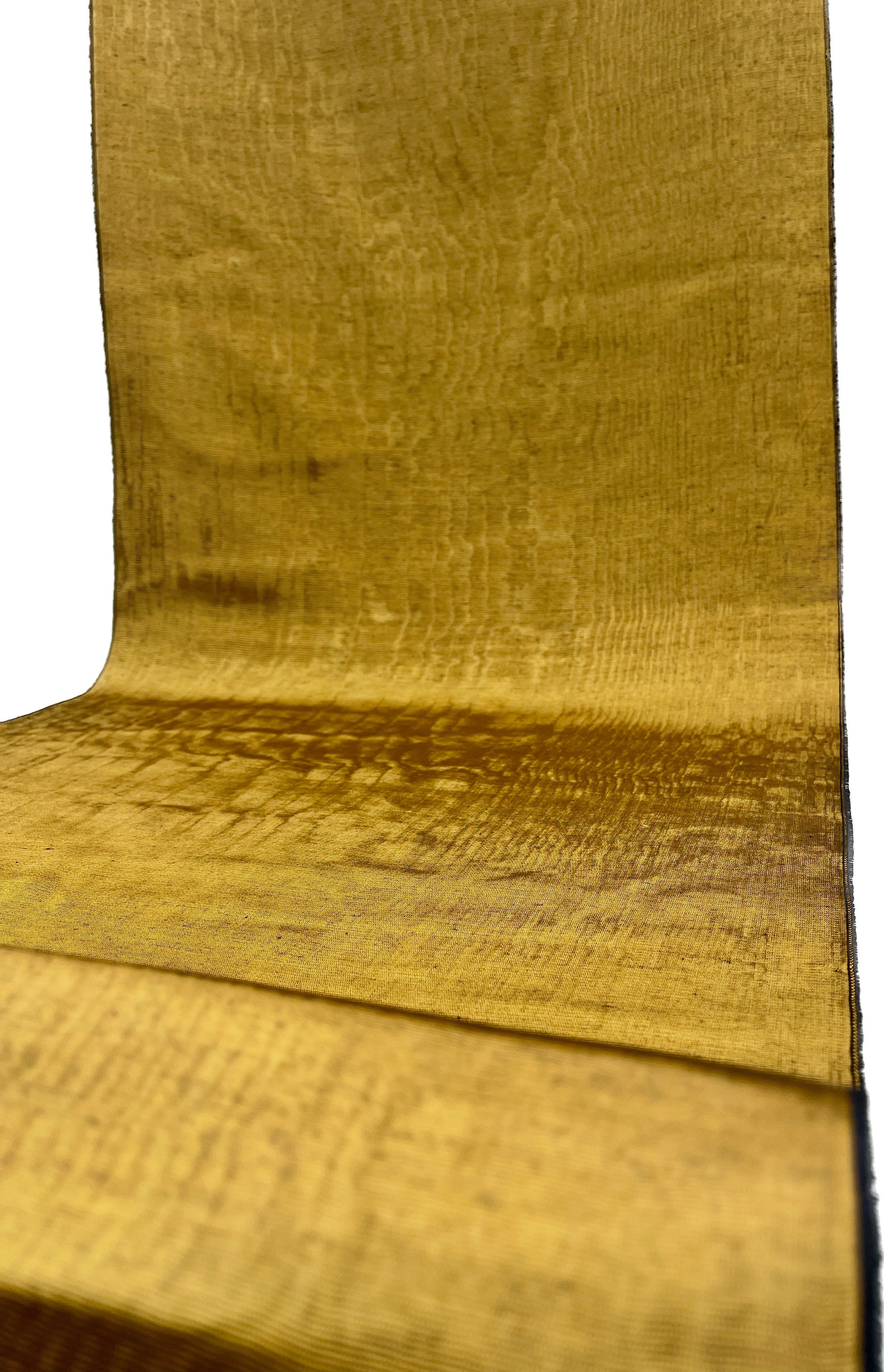 Gold Colour Silk Moire Home Textile Interior Fabrics, Watermark Patter ...